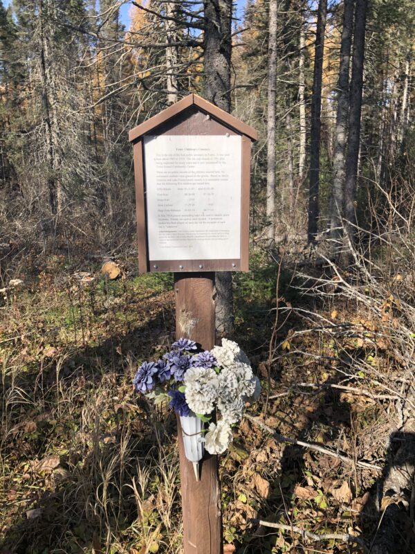 Traveling the Old North Shore - The Toimi Children's Cemetery | WTIP
