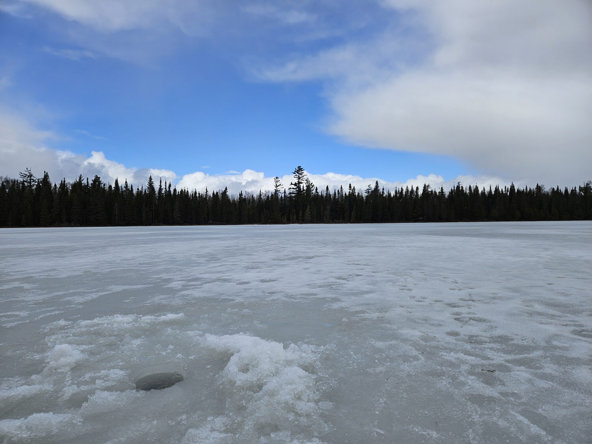 Spring's trying, but winter won’t quit: inland BWCAW ice report roundup ...